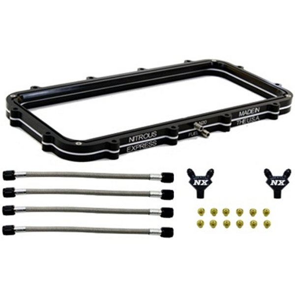 Nitrous Express Holley High Ram Plenum Nitrous Plate Conversionメーカー：Nitrous Expressメーカー品番：NX940・掲載画像は、カタログより抜粋した参考画像となって...
