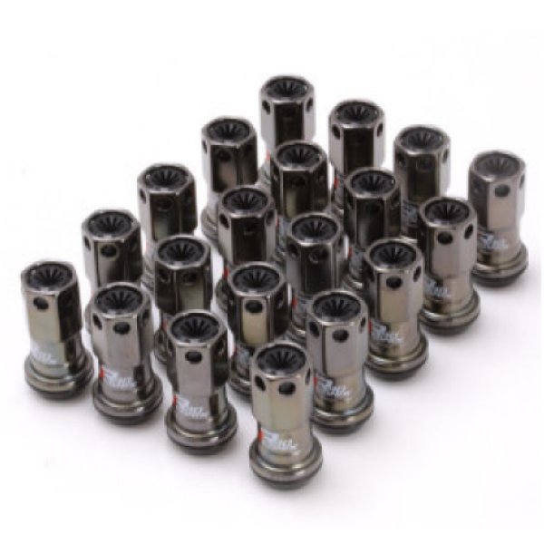 Project Kics 12X1.50 R40 Iconix Classical Lug Nuts w/ ブラック Plastic Cap - 20 - No Locksメーカー：Project Kicsメーカー品番：WRIF01CK・掲...