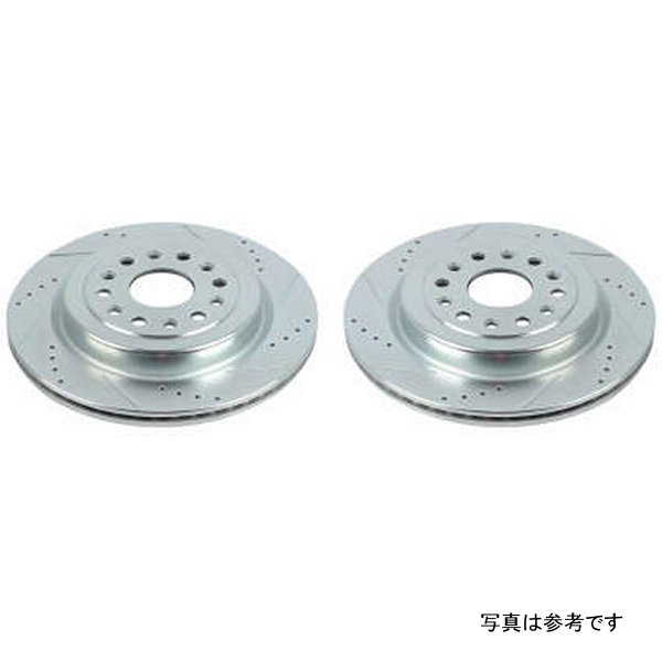 Power Stop 19年-20年 Ram 1500 リヤ Evolution Drilled & Slotted ローター - 2個メーカー：PowerStopメーカー品番：AR86005XPR・掲載画像は、カタログより抜粋した参考画像...