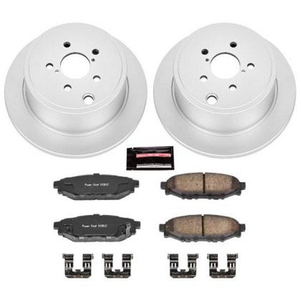 Power Stop 13年-16年 スバル BRZ リヤ Z17 Evolution Geomet Coated ブレーキ キットメーカー：PowerStopメーカー品番：CRK4631・掲載画像は、カタログより抜粋した参考画像となってお...