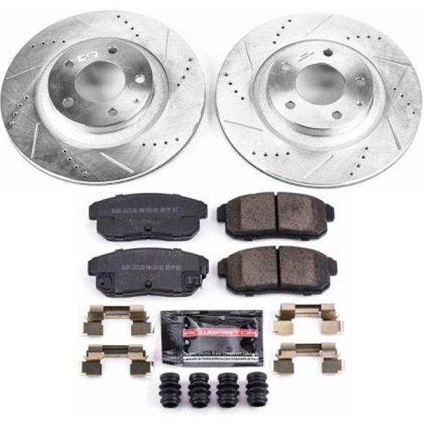Power Stop 04年-11年 マツダ RX-8 リヤ Z23 Evolution Sport ブレーキ キットメーカー：PowerStopメーカー品番：K3146・掲載画像は、カタログより抜粋した参考画像となっております。ご不安な場...