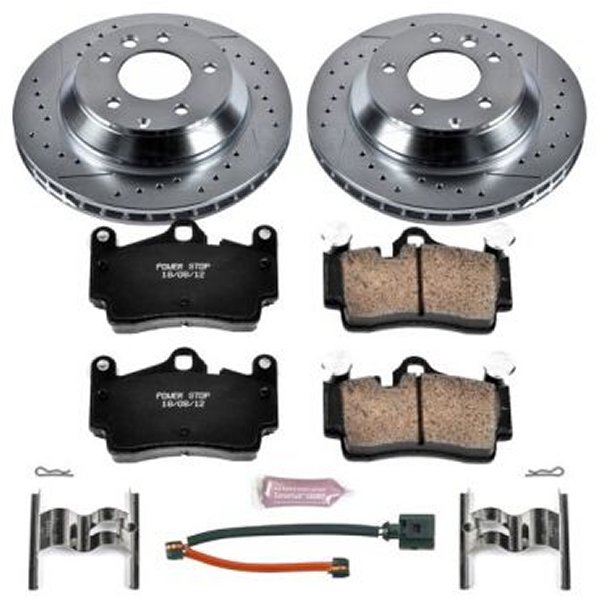 Power Stop 07年-15年 アウディ Q7 リヤ Z23 Evolution Sport ブレーキ キットメーカー：PowerStopメーカー品番：K5312・掲載画像は、カタログより抜粋した参考画像となっております。ご不安な場合...