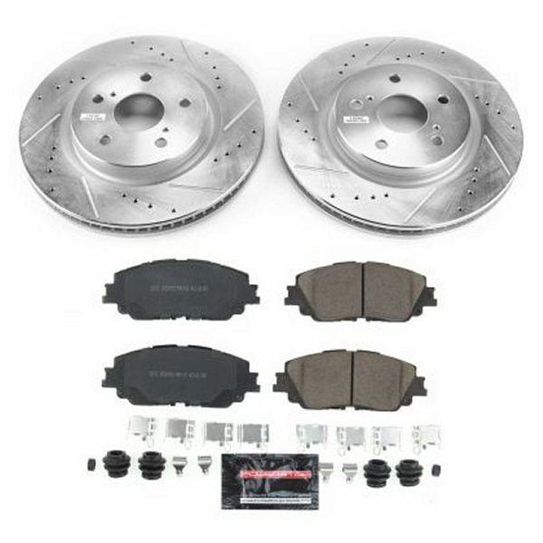 Power Stop 2019 トヨタ Avalon フロント Z23 Evolution Sport ブレーキ キットメーカー：PowerStopメーカー品番：K7895・掲載画像は、カタログより抜粋した参考画像となっております。ご不安な...