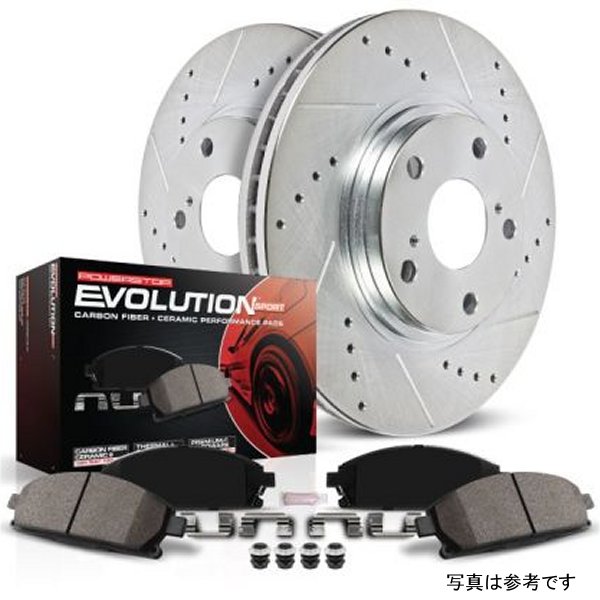 Power Stop 2019 Lexus ES350 リヤ Z23 Evolution Sport ブレーキ キットメーカー：PowerStopメーカー品番：K8333・掲載画像は、カタログより抜粋した参考画像となっております。ご不安な場...