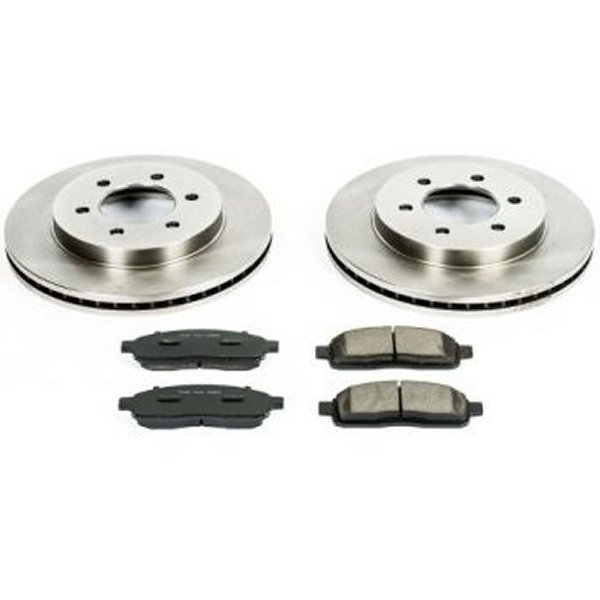 Power Stop 04年-08年 フォード F-150 フロント オートスペシャリティ ブレーキ キットメーカー：PowerStopメーカー品番：KOE1943・掲載画像は、カタログより抜粋した参考画像となっております。ご不安な場合は、...