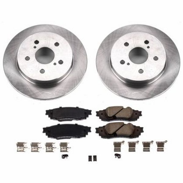 Power Stop 2019 Lexus ES350 リヤ オートスペシャリティ ブレーキ キットメーカー：PowerStopメーカー品番：KOE8333・掲載画像は、カタログより抜粋した参考画像となっております。ご不安な場合は、メーカー...