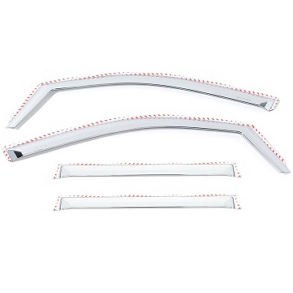 Putco 19年-20年 シボレー シルバラード / GMC Sierra 1500 - Crew Cab (Set of 4) Element クローム Window Visorsメーカー：Putcoメーカー品番：480242・掲載画像...