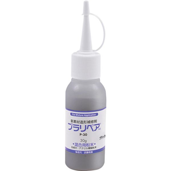 ・お色や分量に合わせて購入いただける補充用単品製品です。・別売の専用リキッドと混同して使用します。・補充用単品製品・色：黒・容量(g)：30・可使時間(25℃)：30〜60秒・硬化時間(25℃)：一次硬化：5分　二次(完全)硬化：24時間・...