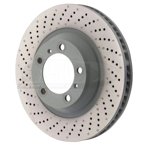 SHW 15-16 Porsche 911 Carrera 4GTS 3.8L w/o Ceramics Left Rr Drill-Dimp MB Brake Rotor (99635240502)メーカー：SHW Performance...