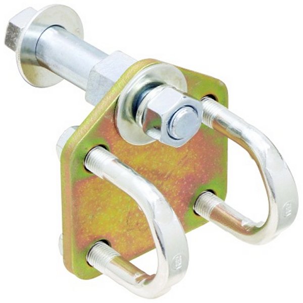 RockJock ステアリング Stabilizer ショック ブラケット キット Fits 1 1/4in Rods Included in CE-9701 キットメーカー：RockJockメーカー品番：CE-9701SB・掲載画像は、カ...