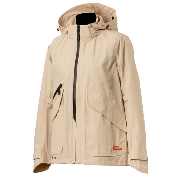 ロッソスタイルラボ Rosso StyleLab 2025年モデル WR フーディージャケットサイズ:Sカラー:アイボリー素材:表地:ポリエステル2レイヤー/裏地:ポリエステルメッシュ・肩、肘、脊椎、胸部にメッシュプロテクター標準装備・後付...