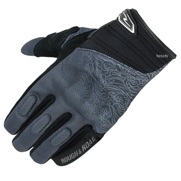 ラフ&ロード 2025年春夏モデル コンフォートナックルグローブサイズ:LLカラー:ウェーブ甲側:ニットジャージ、リップストップナイロン、コンフォートラバーナックルパッド、クロロプレン掌側:牛革、スマートタッチレザー機能:コンフォートナック...