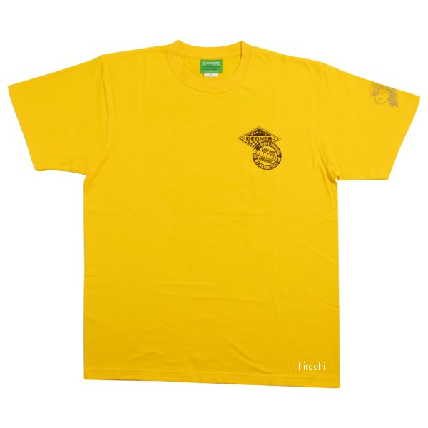 デグナー DEGNER 春夏モデル コットンTシャツサイズ:Sカラー:イエロー素材:コットン25TS-1楽天 JP店