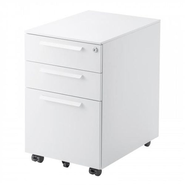 ●セット内容…本体、トレー、仕切板（1枚）、鍵×2個●仕様…3段●サイズ…390(W)×534(D)×600(H)mm※取っ手を除く本体の奥行きは520mm●天板サイズ…390(W)×520(D)×10(t)mm●引き出し内寸法…上段：32...