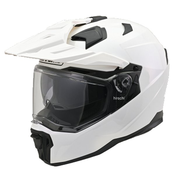 デイトナ DN-005WX オフロードヘルメットサイズ:M(57-58cm)カラー:ホワイト高強度帽体 ABS+PCSG規格脱着式バイザー装備。口元の通気性に優れたアドベンチャーモデル。※帽体が共通であっても、内装変更によるサイズ調整はでき...