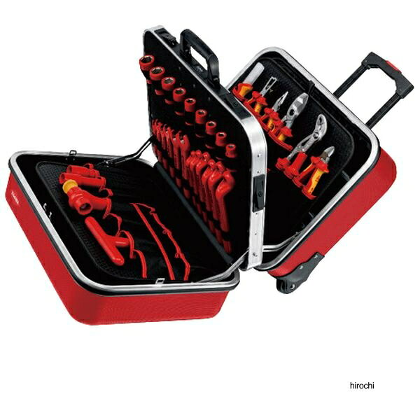 クニペックス KNIPEX 42点組 ツールケース BIG Twin Move REDツールセット・外寸(幅；mm)：520・外寸(高さ；mm)：435・外寸(深さ；mm)：290・内寸(幅；mm)：490・内寸(高さ；mm)：370・内寸...
