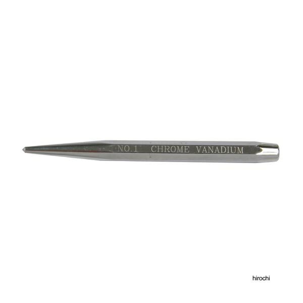 シグネット SIGNET 先端径3mm センターポンチ NO.1 全長100mm・全長(mm)：100・先端径（mm）：3・軸サイズ(mm)：8・美しいミラーメッキのセンターポンチ。60571楽天 JP店
