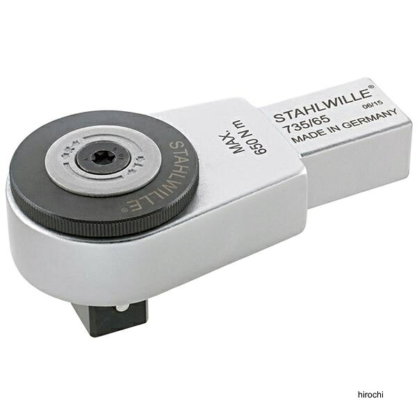 スタビレー STAHLWILLE ジョイントサイズ22×28mm トルクレンチ差替ラチェットヘッド 3/4SQ・差込角(SQ)：3/4・ジョイントサイズ(mm)：22×28・ヘッド部幅(b；mm)：61・ヘッド部厚み(h；mm)：35・ヘッ...