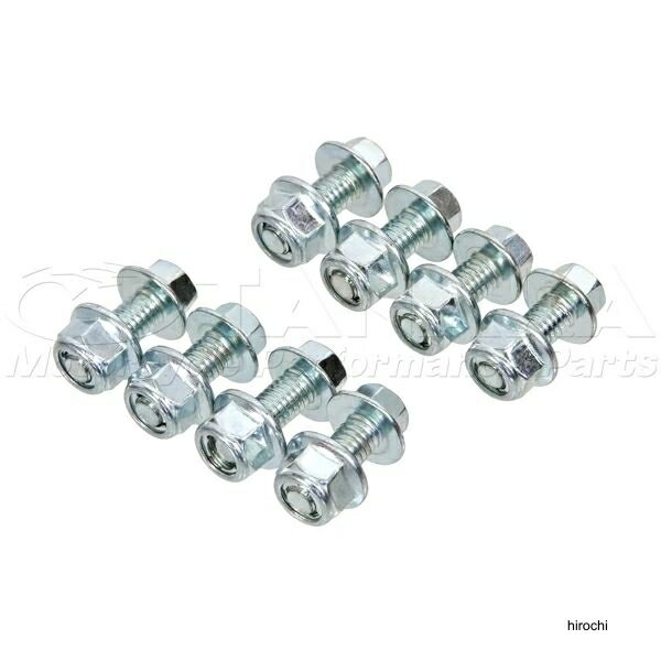 田中商会 アルミ合わせホイール用ボルト＆ナット 8本セット補修パーツに最適です。セット内容:ボルト×8ナット×8サイズ:M6ca5205楽天 JP店