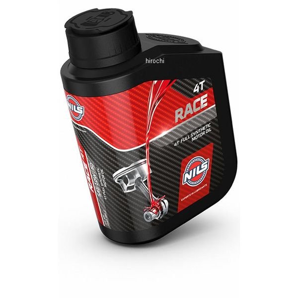 ニルス NILS 4サイクルエンジンオイル レース 10W40 1L低温時は滑らかに、高温、高圧時には粘り強く作用するベースオイルPAOに、特殊配合された添加剤をプラスし潤滑性能と洗浄性能を引き上げたレーシングオイル。・どの温度域でも最適な...