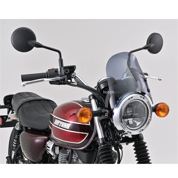デイトナ Aerovisor エアロバイザー 車種別キット25年 カワサキ MEGURO S1(BJ230BSFNN_BJ230A)25年 カワサキ W230(BJ230ASFAN_BJ230A)スクリーンカラー:スモーク素材:スクリーン:...