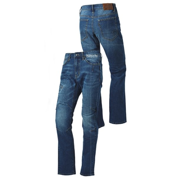 【商品詳細】生地厚:11.4OZカラー:STONE WASH(ブルー)サイズ:Lプロテクター:膝【サイズ詳細】ウエスト:85cmヒップ:102cm前股上:19.5cm後股上:35.5cmわたり:31cm膝巾:20.5cm裾巾:18cm股下:...