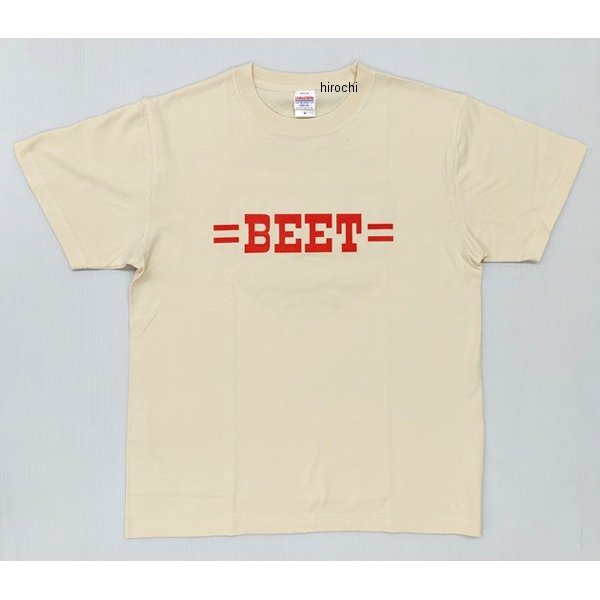 カラー:アイボリーサイズ:XL前面にBEETロゴ、背面に丸マークをそれぞれプリントしたTシャツです。0700-BTX-H5楽天 JP店