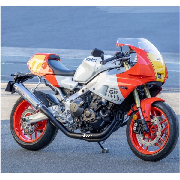 オーヴァー OVER フルエキゾーストマフラー 3-1 SESMIC-IV 24年 XSR900 GP純正OPアンダーカウルは適合未確認です。25-453-04B楽天 JP店