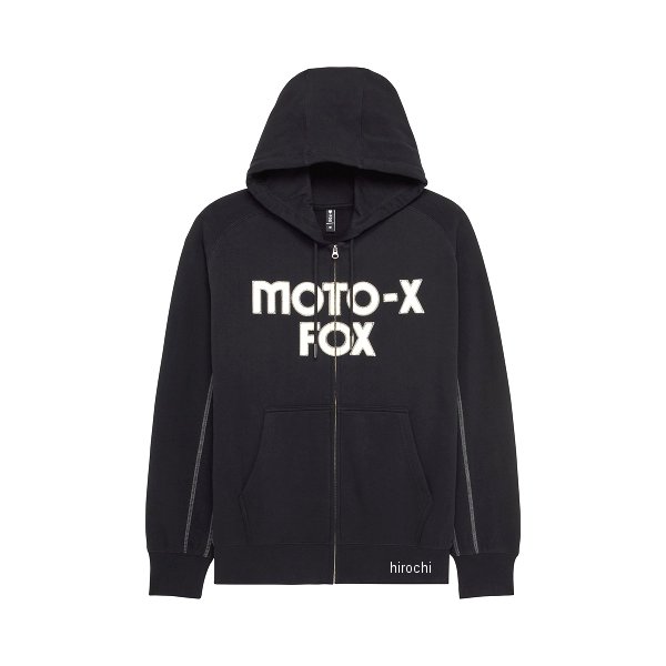 フォックス FOX ジップアップフーディー MOTO-X ブラック Mサイズサイズ：Mカラー：ブラックFoxの歴史を称える特別仕様のジップフーディーヘビーウェイトなフリース素材を採用し、寒い日にも活躍するジップフーディー。クラシックなMot...