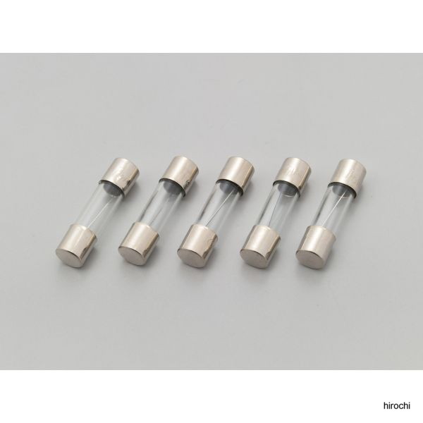 デイトナ 補修用ガラス管ヒューズ6A 5本入5本入り。 サイズ：φ5.2×20mm93110楽天 JP店
