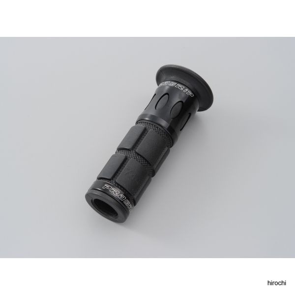 プログリップ PRO-GRIP グリップ 貫通 アルミリングタイプ汎用カラー:ブラック/ブラック素材:スタンダードラバータイプ:エンド貫通長さ:115mm内径:22mm(左)/25mm(右)ヨーロッパにおけるハンドルグリップの代名詞「PRO...