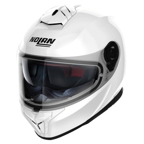 ノーラン NOLAN フルフェイスヘルメット N80-8 ソリッドサイズ:S(55-56cm)カラー:メタルホワイト/5アウターシェル材質:ハイファンクション・ハイグレードLEXAN　ポリカーボネート内装:脱着洗濯可能あごひも:マイクロロッ...