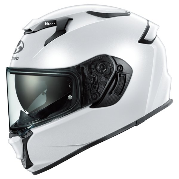 オージーケーカブト OGK KABUTO フルフェイスヘルメット KAMUI 5 パールホワイト XS(54-55cm)サイズサイズ：XS(54-55cm)カラー：パールホワイト規　格：JIS・赤外線（IR）カット素材を使用した「CF-2 ...