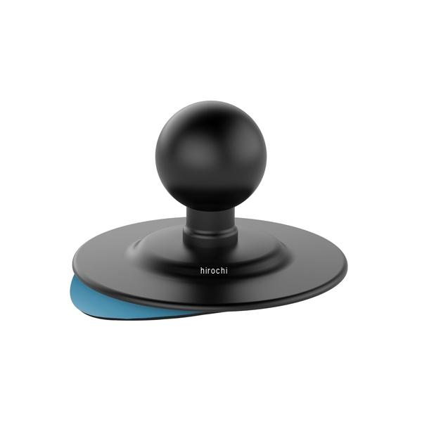 ラムマウント RAM MOUNT 貼付ベースカラー：ブラック汎用セット内容：ベース部単品商品(別途、マウント、アーム、ジョイント等が必要です。)ボールサイズ：1インチ(約25mm)平面に粘着ベースを貼付けて使用します。多少の曲面にも貼付け可...