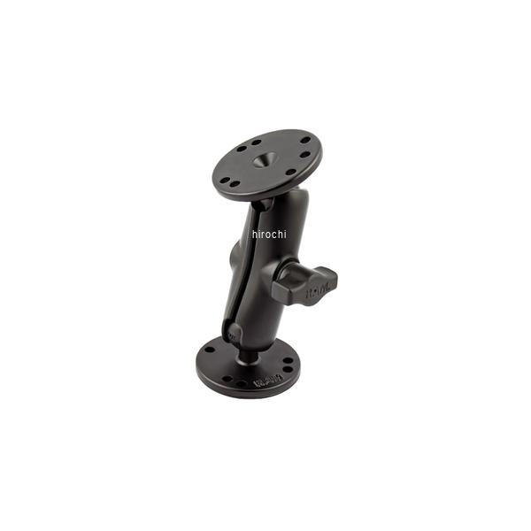 ラムマウント RAM MOUNTS AMPSホールラウンドベースセット 標準アームサイズ: 1インチボールカラー:ブラック材質:高強度アルミニウムフィッシング用※装着デバイスは脱落防止のためストラップなどで固定して下さい。RAM-B-101...