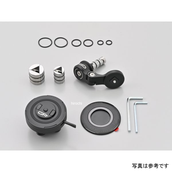 GRエクスプロア スマホホルダー セパハン用 ステムマウント GRーMT7スマホを載せて軽く回転させると固定される、円盤形状のロック構造を採用した、スマートフォンマウントシリーズ。セパレートハンドル仕様のオートバイに対応した、ステムホールに...