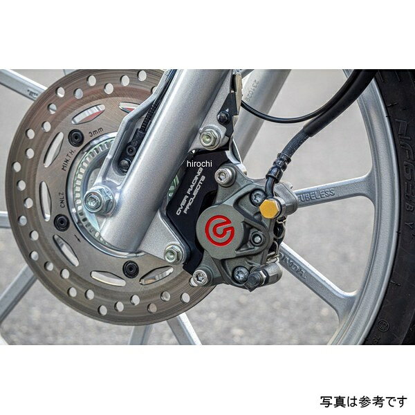 オーヴァーレーシング Fキャリパーサポート ブレンボ2P用 BLK ホンダ 22年- スーパーカブ110 22年- ホンダ SUPER CUB110 スーパーカブ110販売備考：・ブレンボ2P/84mmピッチ キャリパー対応83-126-1...