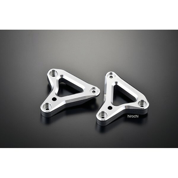 オーヴァーレーシング ビレットライトステー SIL ホンダ 20年- CT125 20年-22年/23年- ホンダ CT125色[カラー]：シルバー仕様：純正ヘッドライト、フォークカバー対応/Φ10サービスホール: M10以下のウインカー装...