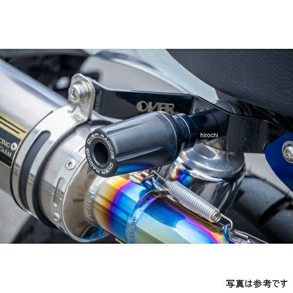 オーヴァーレーシング マフラースライダー BLK 汎用 M10 P1.25 ※マフラー固定部のナットと入れ替え、スライダーを取り付けることでマフラーを保護。安心感とカスタム感を向上させます。マフラー固定部のナットと入れ替え、スライダーを取り...