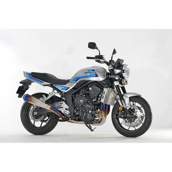 アールズギア r's gear ワイバン メガホン フルエキゾースト シングル Sタイプ マフラー CB1000F/SE25年- ホンダ CB1000F26年- ホンダ CB1000F SEカラー：チタンドラッグブルー適合型式：8BL-SC...