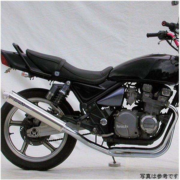 アールピーエム RPM フルエキゾースト NEW4in2in196年-00年 カワサキ ゼファーχパイプ：スチールサイレンサー：ステンレスサイレンサーサイズ：φ93×470オイル交換×オイルフィルター交換×タンデム○公道走行 ○※触媒内蔵モ...