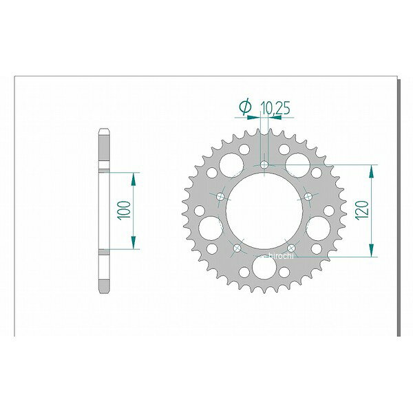アファム AFAM リアスプロケット 41T/525 アプリリア 04年-09年 RSV1000R FACTORY RSV1000R ファクトリー 等04年-09年 アプリリア RSV1000R FACTORY RSV1000R ファクトリ...