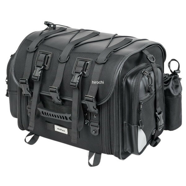 タナックス TANAX キャンピングシートバッグL MFK-101後継モデル容量：40-60L材質：1680Dポリエステル＋PVCレザーサイズ(最小時)：320(H)×480(W)×310(D)mmサイズ(最大時)：320(H)×680(W...