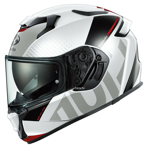 オージーケーカブト OGK KABUTO フルフェイスヘルメット KAMUI 5 VELTA ホワイトレッド XSサイズ：XS 54-55cm カラー：ホワイトレッドヘルメットをよりファッショナブルに楽しめる、洗練されたグラフィックデザイン...