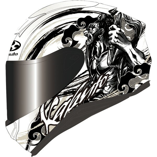 オージーケーカブト OGK KABUTO フルフェイスヘルメット AEROBLADE6 RIKZAR パールホワイトゴールド XLサイズ：XL 61-62cmカラー：パールホワイトゴールド“和の守護者”を宿したグラフィックは圧倒的な存在感を...