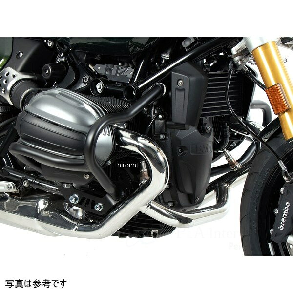ヘプコアンドベッカー HEPCO&BECKER エンジンガード ブラック 24年- R1224年- BMW R12 BMW純正シリンダーヘッドカバーガード併用時はシリンダーヘッドカバーガード併設キット 4227-6546-0001が別途必要...
