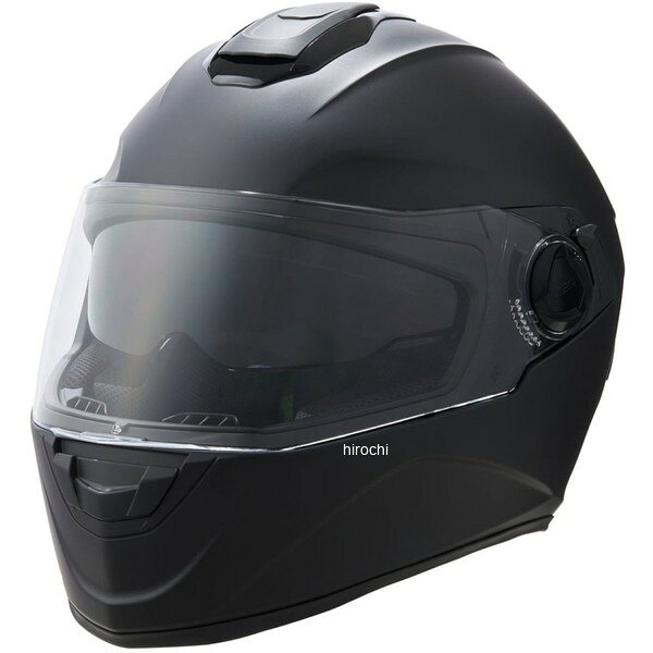 山城 フルフェイスヘルメット マットブラック XL山城(yamashiro) 山城ヘルメット YH-003インナーバイザーを搭載し、頭頂部と顎部分の大型のベンチレーションとスポイラーを装備したスポーティーなデザインのインナーバイザー付きフル...