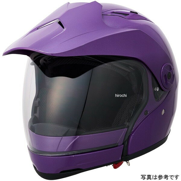 マルシン工業 Marushin MSJ3 TRINITY フルフェイスヘルメット パールパープル Mサイズ(57-58cm)サイズ：Mサイズ(57-58cm)カラー：パールパープルロードも、ツーリングも、林道も、これひとつ。スタイル自由自在...
