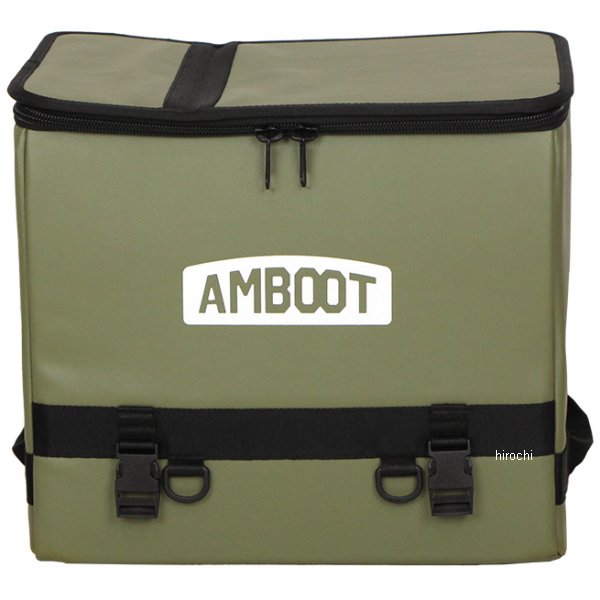 アンブート AMBOOT リアボックスホンダ スーパーカブホンダ クロスカブホンダ ハンターカブカラー:カーキ底部サイズ:高さ約350mm×横幅約385mm×奥行約280mm容量:約30L【素材】本体:PVCレザー、ポリエステルレインカバー...