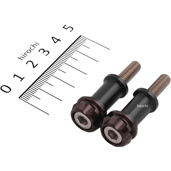 プレミアムゾーン ツーリングフックです。汎用サイズ: M6カラー:ブロンズ入数:2個(付属品)・ステンレス製キャップボルトM6x40 2個・アルミ製ブラックアルマイトカラー 2個91964楽天 JP店　